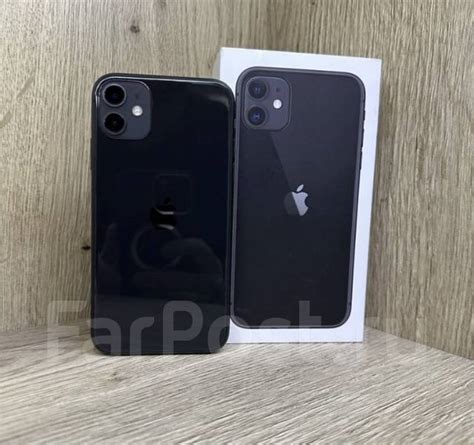 Apple iPhone 11 64 ГБ черный, 64 гб, 6.10", моноблок, 3G, 4G LTE, Dual ...