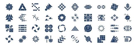 Interlocking Shapes Vector Art Icons And Graphics For Free Download