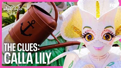 The Clues Calla Lily Season 14 The Masked Singer Youtube