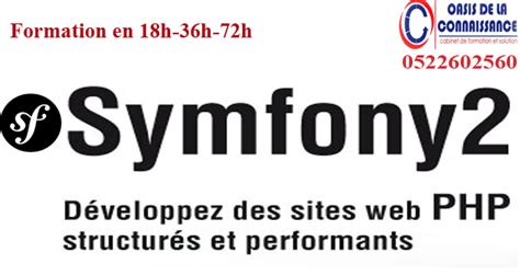 Formation en Symfony développement web agence web Casa