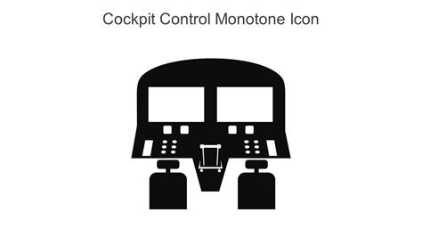 Cockpit Control Monotone Icon In Powerpoint Pptx Png And Editable Eps Format Ppt Presentation