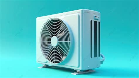 파란색 배경에 대해 3d 렌더링 에어컨 실외기 에어컨 공기 냉각기 공조 배경 일러스트 및 사진 무료 다운로드 Pngtree