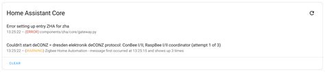 Lost My Zigbee Integration Conbee Ii Zigbee Home Assistant Community