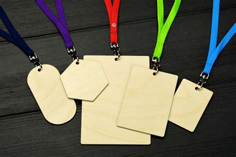 Ecological Wooden Conference Badges Pinpops®