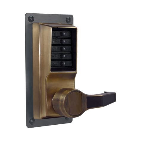 Simplex Lp1010 Exit Trim Pushbutton Lock W Lever Combination Entry Only