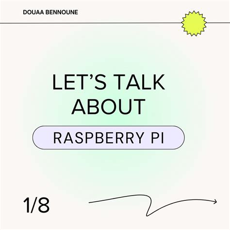Douaa Bennoune On Linkedin Raspberrypi Iot Techinnovation Diyprojects Techeducation Makers