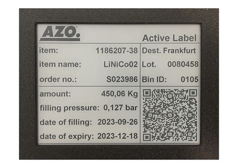 Intelligent Container From Azo