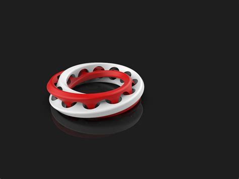 Interlocked Mobius Ring Designed In Autodesk Fusion 360 Ring Designs Mobius Ring 360 Design