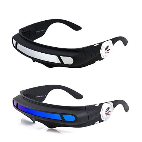 Futuristic Costume Party Cyclops Sunglasses Flawless Eyewear
