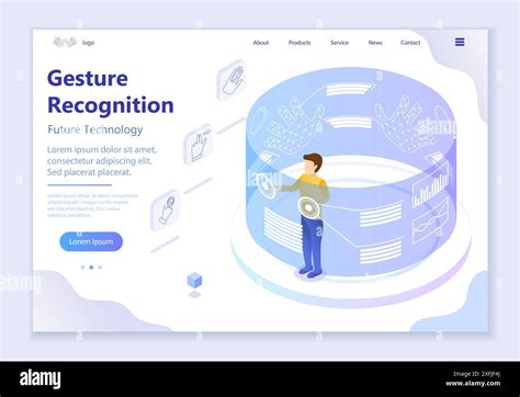 Gesture Recognition Ai Stock Vector Images Alamy