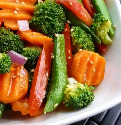 Ginger Garlic Vegetable Stir Fry Comfort Spring