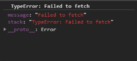 Javascript Fetch Request Immediately Failing In Service Worker