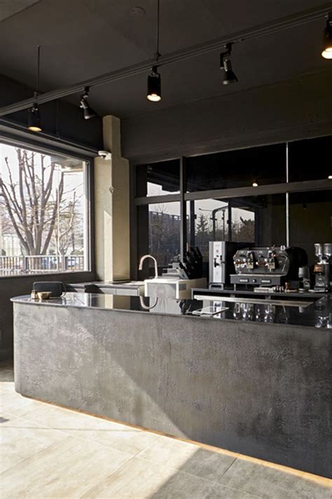 No2560 커피52 모던 인더스트리얼 분위기의 14평 카페인테리어 레스토랑 바 디자인 커피숍 디자인 모던 인더스트리얼