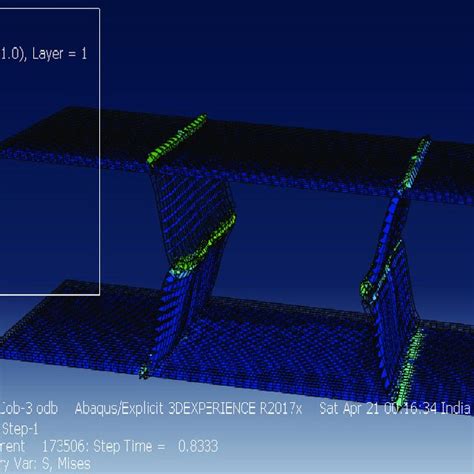 Simulation Of Rectangular Composite Structure Download Scientific Diagram