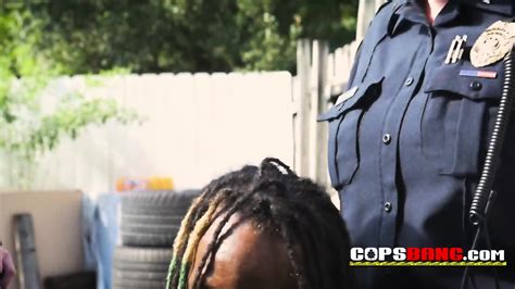 Black Thug In Dreads Is Chased And Caught By Busty Officers Eporner