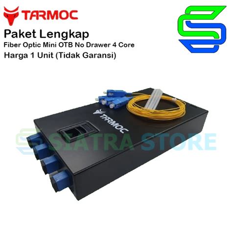 Jual Tarmoc Fiber Optic Mini Otb 4 Core Sc Roset Fo Besi 4c Lengkap Komplit Shopee Indonesia