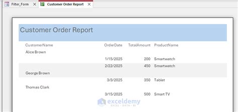 Building Interactive Reports In Microsoft Access Exceldemy