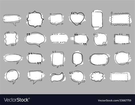 Quote Text Box Royalty Free Vector Image VectorStock