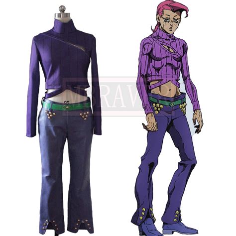 Jojos Bizarre Adventure Vinegar Doppio Cosplay Costume Party Christmas Halloween Custom Made