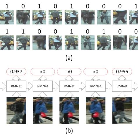 a two training sequences b a sequence with mismatches and its