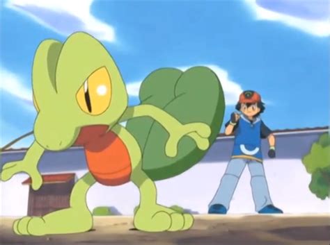 Pokemon Rs E56 Treecko By Giuseppedirosso On Deviantart