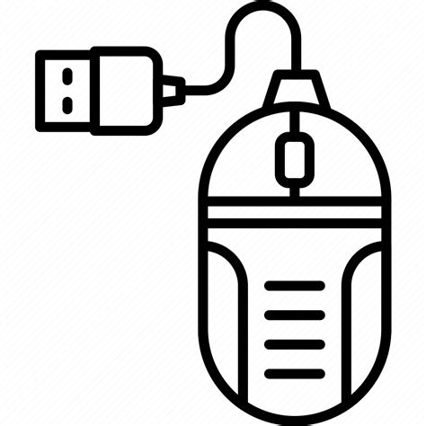 Mouse Computer Hardware Part Input Device Icon Download On Iconfinder