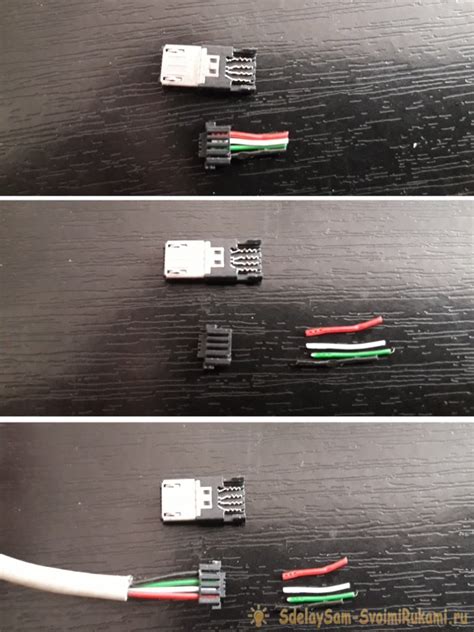 Ремонт кабеля Usb Micro Usb своими руками