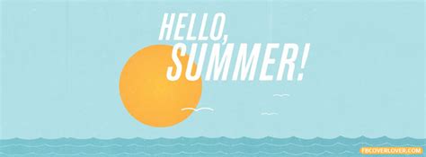 Hello Summer Facebook Cover