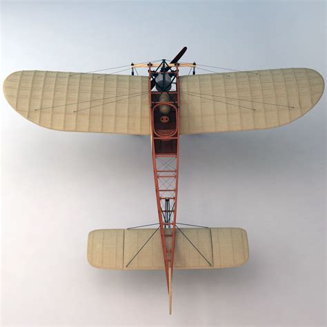 1909 Bleriot Xi 3d Model 149 Max Free3d