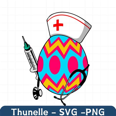 Bunny Easter Nurse Svg Easter Day Svg Easter Nurse Svg Nu Inspire