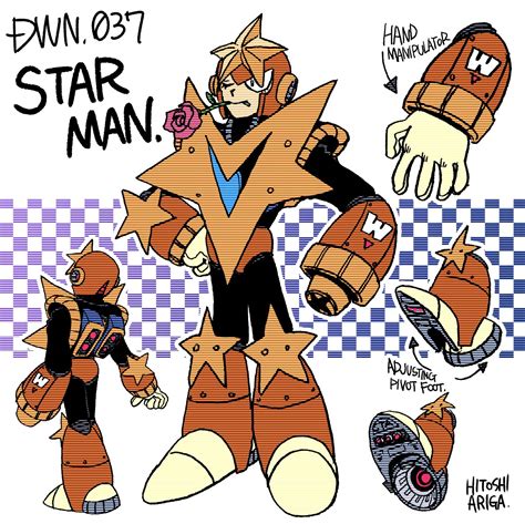 Ariga Hitoshi Star Man Mega Man Mega Man Classic Mega Man