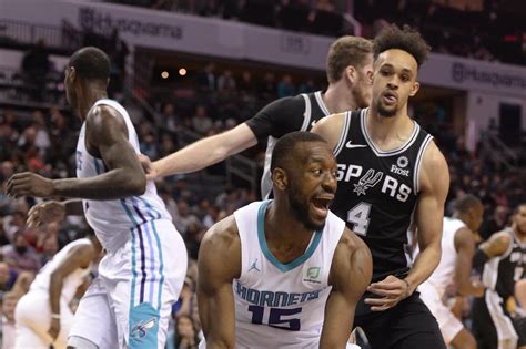 San Antonio At Charlotte Final Score Hornets Beat The Spurs In Ot