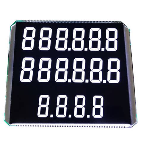 Custom VA Fuel Dispenser Segment LCD Display