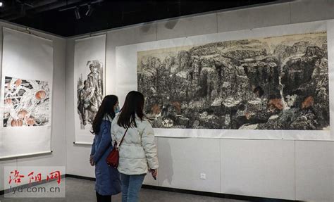 线下展览重启！老城风情画展在洛阳市图书馆开展新闻中心洛阳网