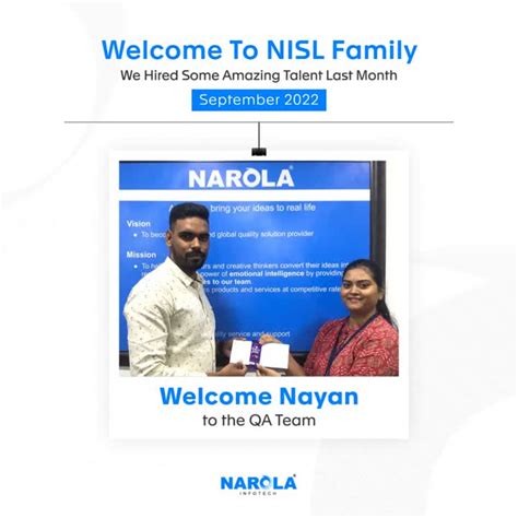 Narola Infotech On Linkedin September New Joinee Narola Infotech