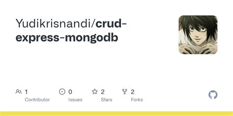 Github Yudikrisnandicrud Express Mongodb
