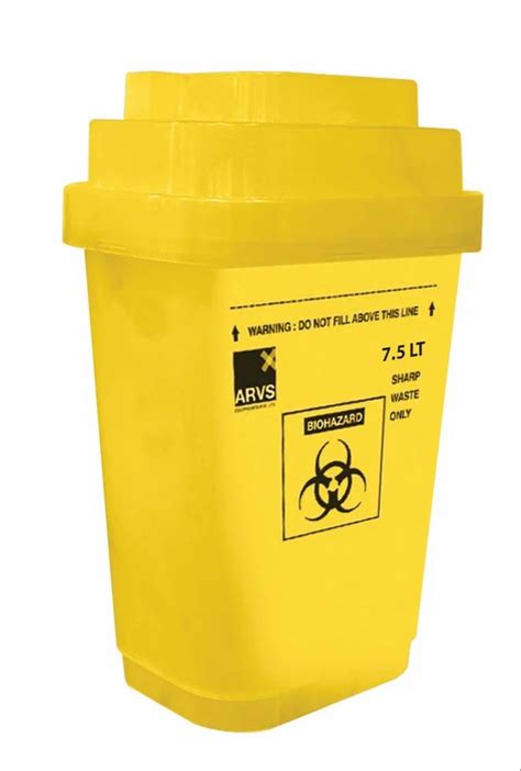 Red Yellow And Transparent Plastic Sharp Container At Best Price In New Delhi