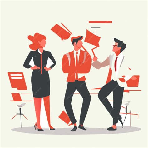 Conflict Resolution Strategies Premium Ai Generated Image