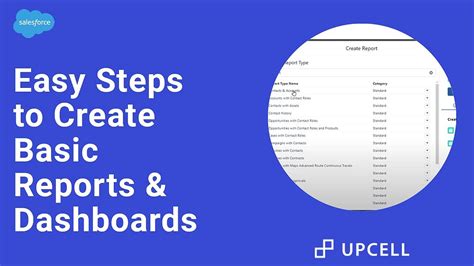 Salesforce Tips 1 7 Easy Steps To Create Basic Reports And Dashboards In Salesforce