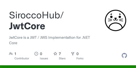 GitHub SiroccoHub JwtCore JwtCore Is A JWT JWS Implementation For
