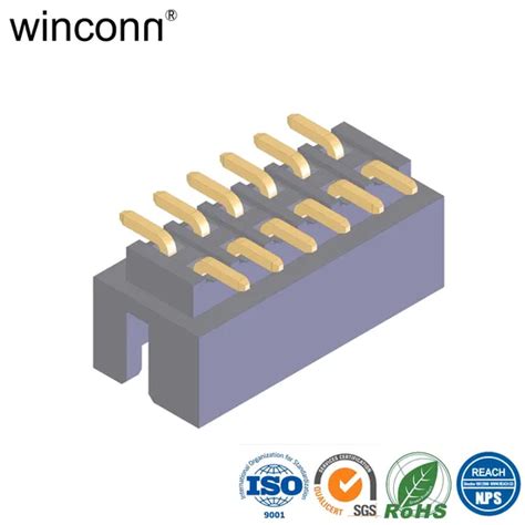 Vertical Smt Terminal Socket Connector Box Header Washing Machine Connector And Washing