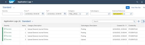 Upload General Journal Entries S4hana Fiori App Sap Audit Blog