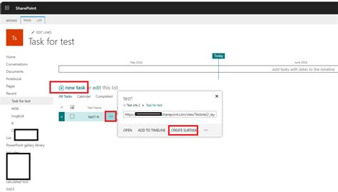 Sharepoint Lists Create Subtask Microsoft Community