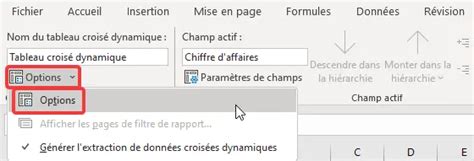 Mise En Forme D Un TCD