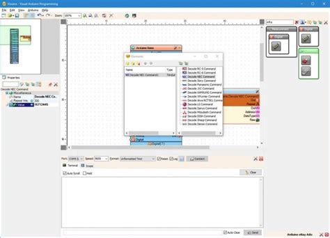 Arduino Nano And Visuino Infrared Remote Controlled Relay