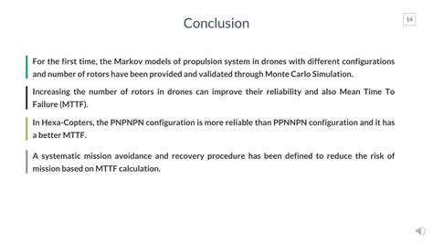 A Markov Process Based Approach For Reliability Evaluation Of The Propulsion System In Multi