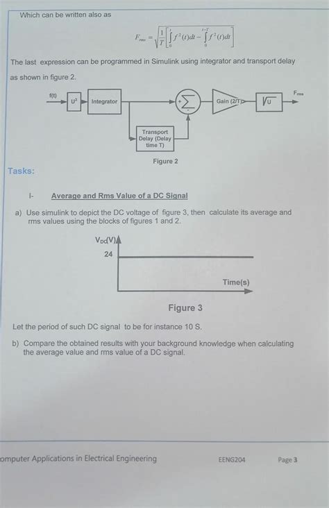 Solved Background The Average Value Of A Periodic Signal Chegg