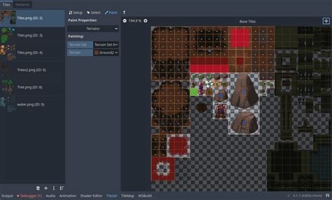 Help Tilemap Autotile Creates Weird Tears R Godot