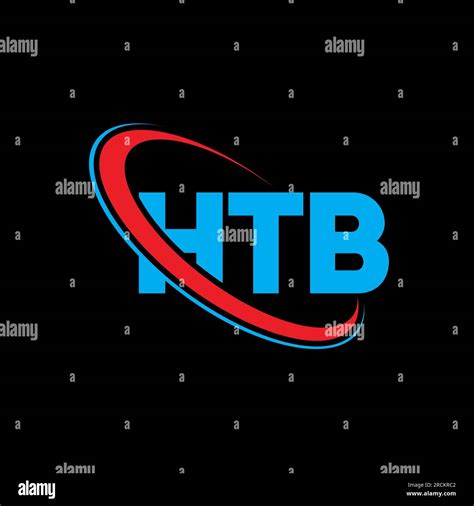 Htb Logo Htb Letter Htb Letter Logo Design Initials Htb Logo Linked With Circle And Uppercase
