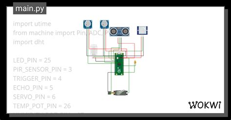 Smart Home Wokwi Esp32 Stm32 Arduino Simulator